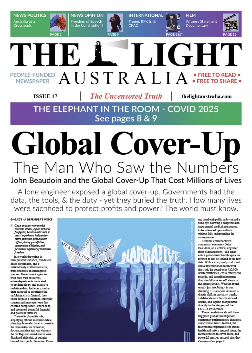 The Light Australia Order The Paper